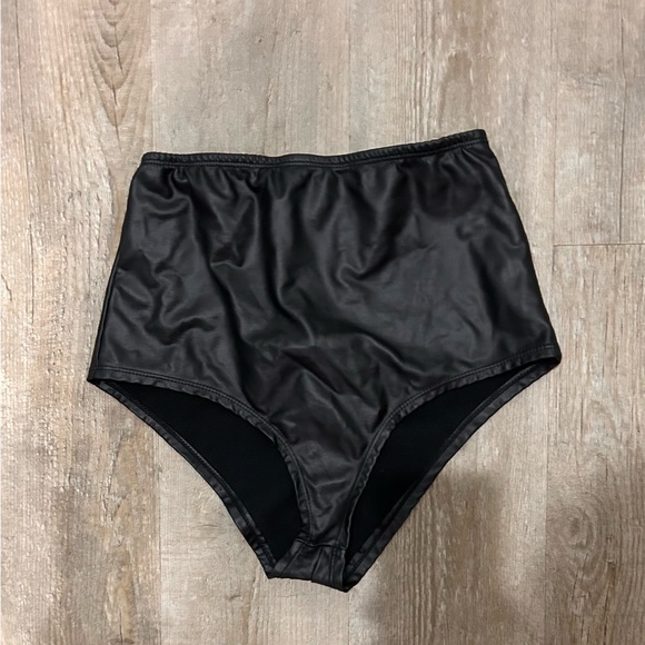 Bodyrage | Intimates & Sleepwear | Faux Leather Lingerie Bottoms | Poshmark